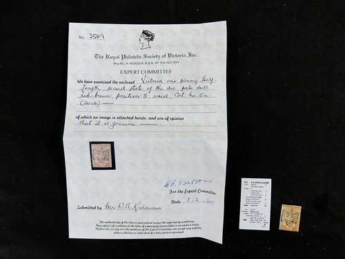 nystamps British Australian States Victoria # SG5A Used RPS Cert £550 ...