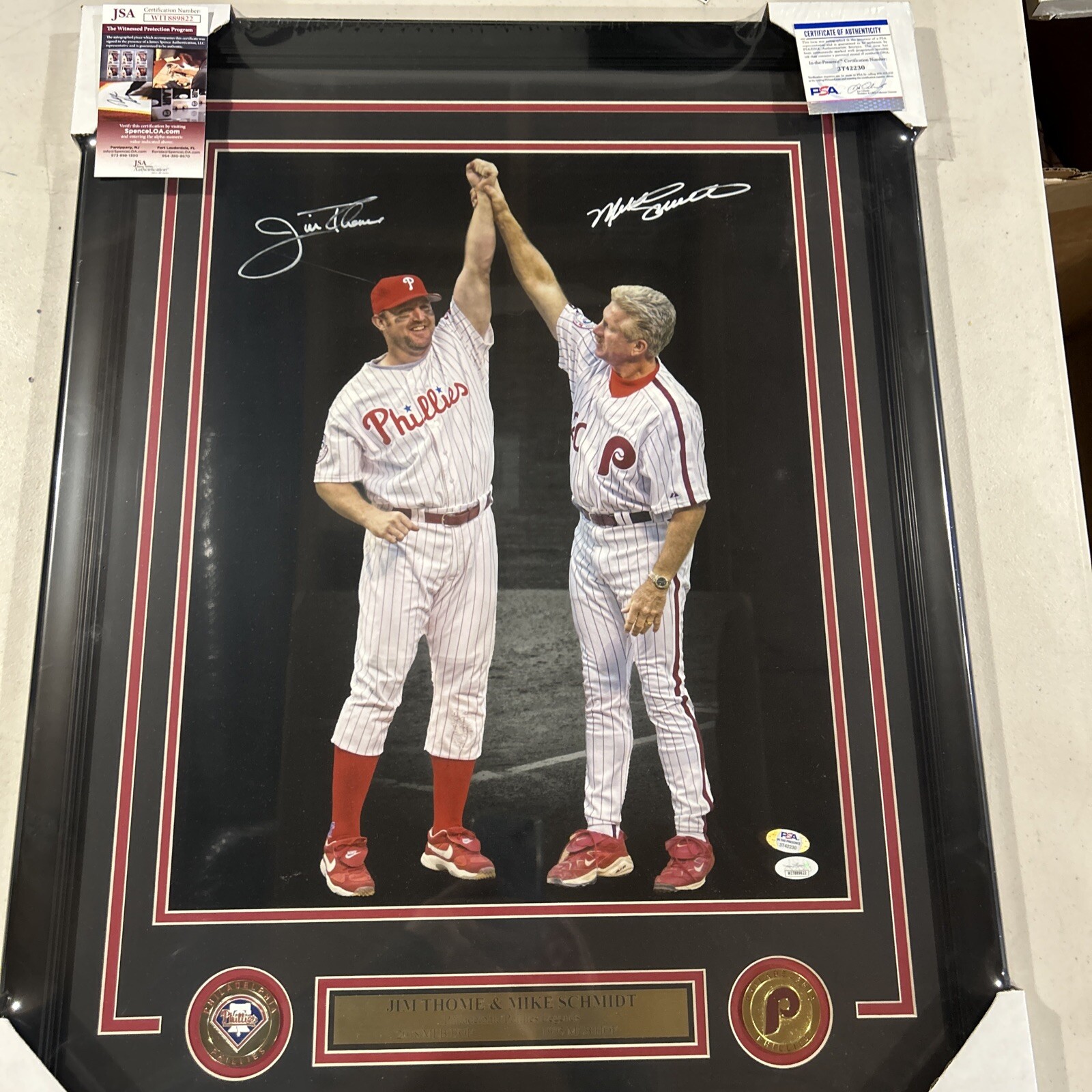 Mike Schmidt Autographed Memorabilia | Signed Photo, Jersey ...