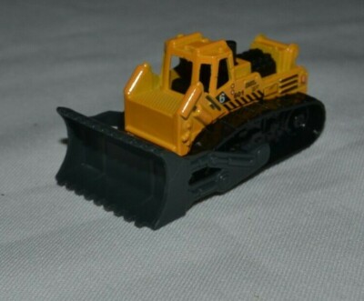 2018 MATCHBOX SERVICE SQUAD - BULLDOZER YELLOW LOOSE | eBay