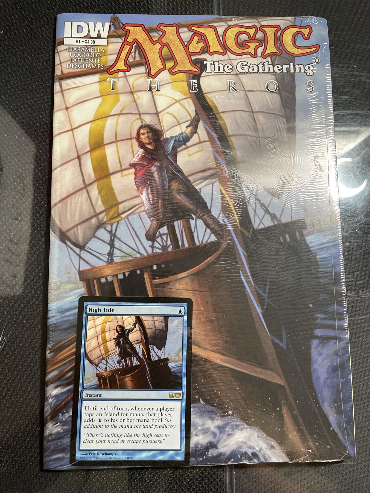 MTG Comic #1 New Sealed w/Card Promo High Tide IDW 2013 Theros - Eric ...
