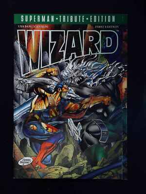 Wizard Superman Tribute Edition #1U Wizard Comics 1993 Nm- Variant ...