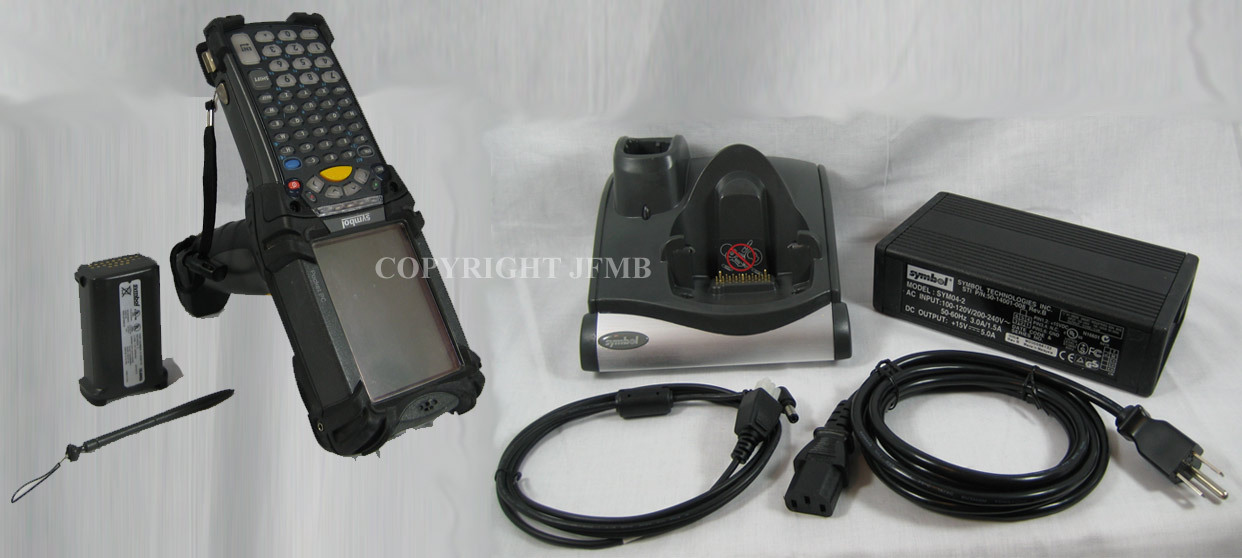 Symbol Motorola MC9060-GF0HBEEA4WW Laser Wireless Barcode Scanner ...