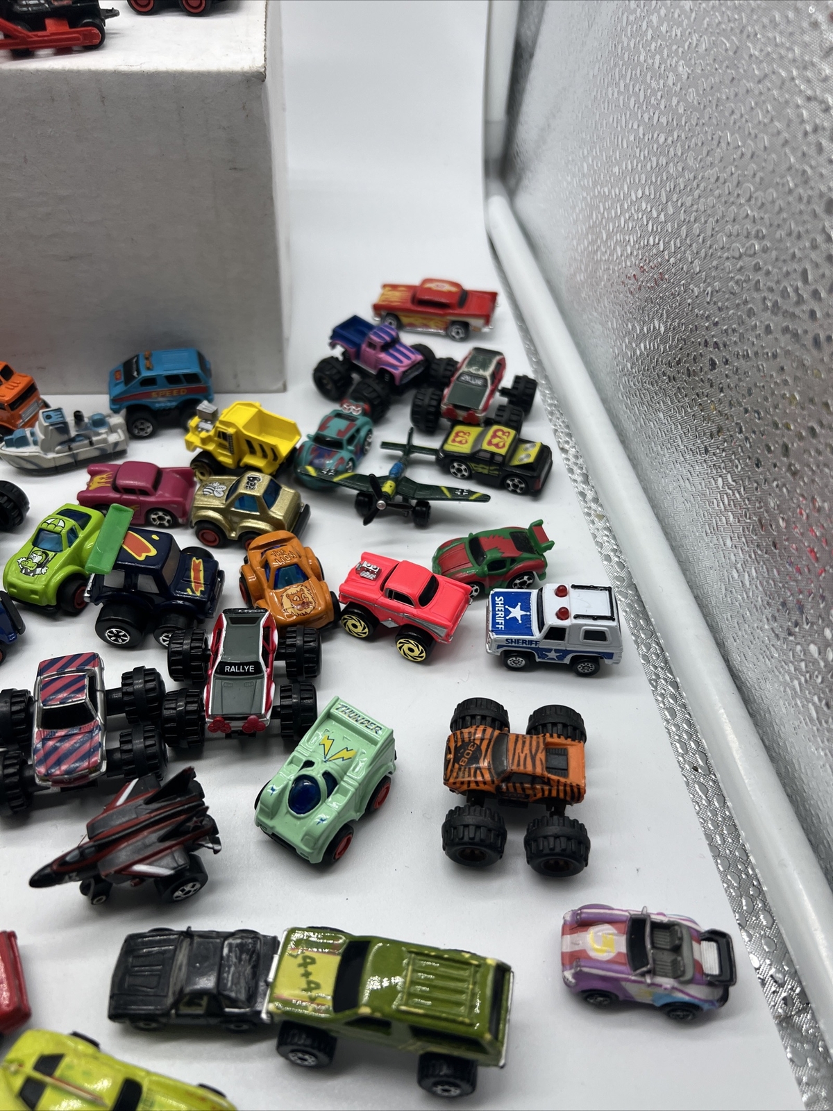 Lot of Mini Cars Hot Wheels Micro Machines Road Champs Tootsie Toys ...