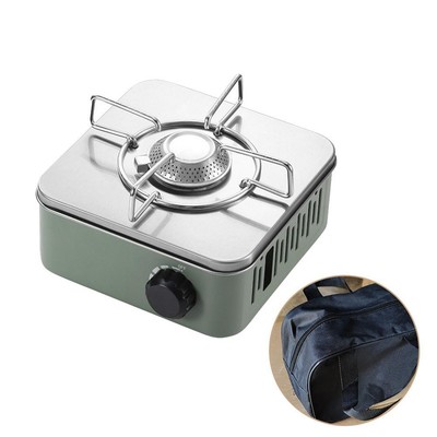 Mini Stove Household Desktop Barbecue Cooking Utensils Square Stove Cas ...