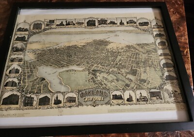 AK, HI - Lithograph Map