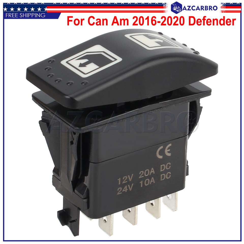 New LH Power Window Switch For Can-Am 2016 - 2019 Can-Am Defender HD8 ...
