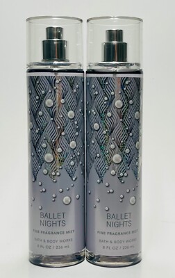 2 Bath & Body Works BALLET NIGHTS Fine Fragrance Mist Spray | eBay