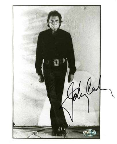 Johnny Cash Autographed Signed 8x10 Photo Certified Authentic PSA/DNA ...