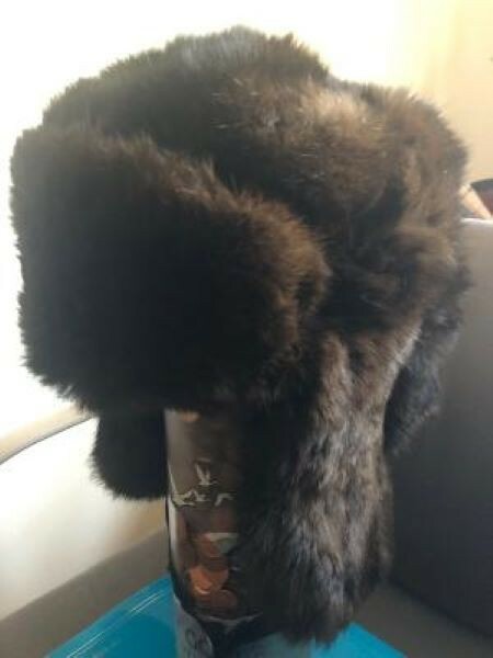 Genuine Russian Ushanka Mens Winter Hat with Ear Flap… - Gem