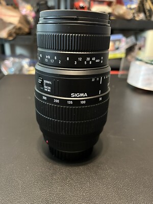 SIGMA 70-300 1:4-5.6 DL MACRO CAMERA LENS SONY/MINOLTA MOUNT MADE IN ...