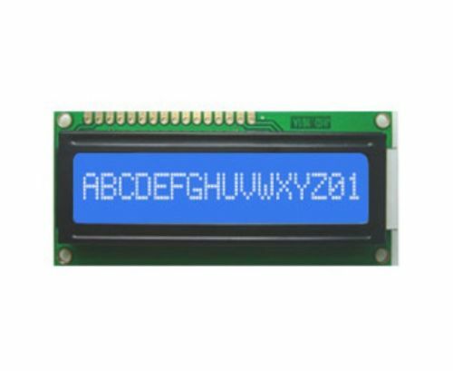 3pcs New Blue 1601 16X1 Character LCD Display Module LCM STN SPLC780D ...