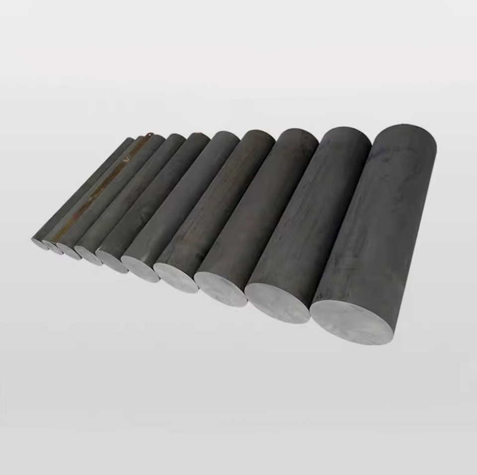 High Purity Graphite Round Rod Bar Graphite Electrode High Temperature ...