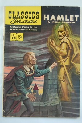 CLASSICS ILLUSTRATED COMICS #99 HAMLET HRN 98 (O) VG+/FN | eBay