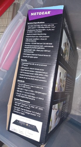 Netgear Nighthawk AC1900 Smart Wi-Fi Dual Band Gigabit Router R7000 | eBay