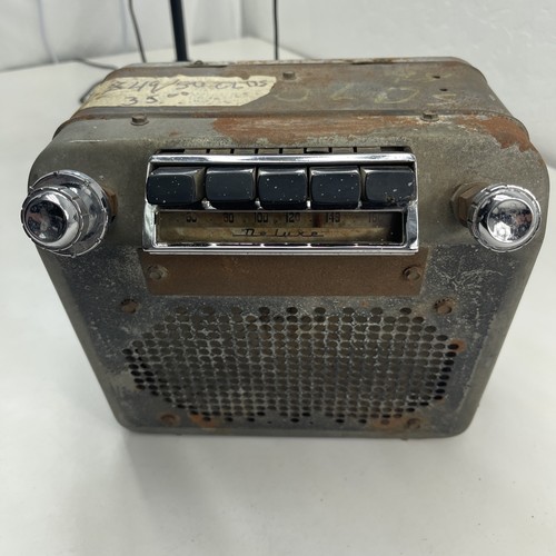 1949 50 51 Oldsmobile Deluxe Push Button Radio f6 | eBay