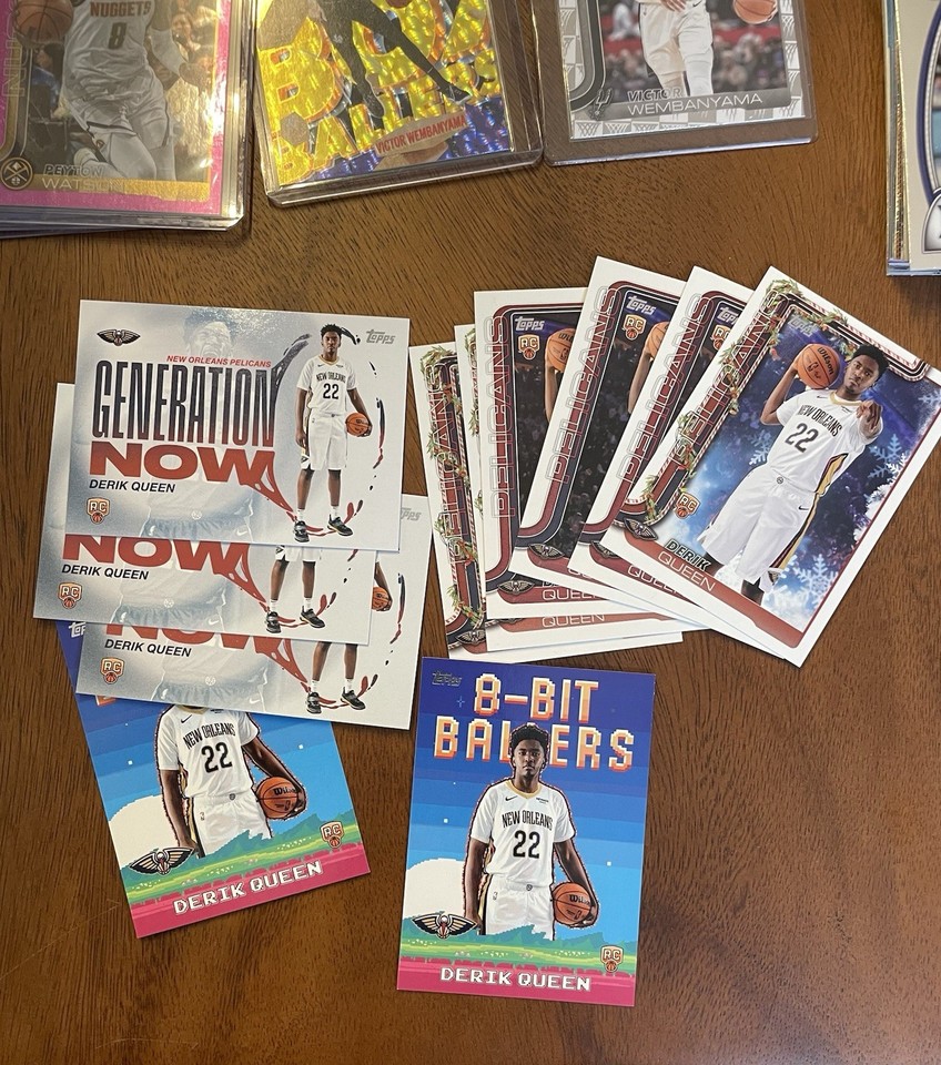 Huge Basketball Card Lot 1000+ Cards Rookies, Numbered, Case Hits ...