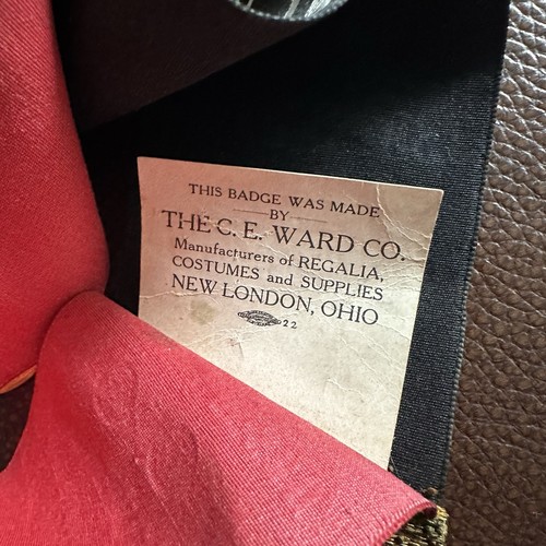 Antique Early 1900s IOOF Odd Fellows Pin Badge Ribbons | eBay