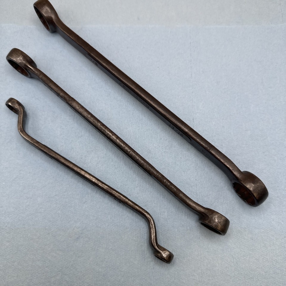 Early Craftsman USA C1 Underline Logo Double Box Wrenches 3 PC Lot | eBay
