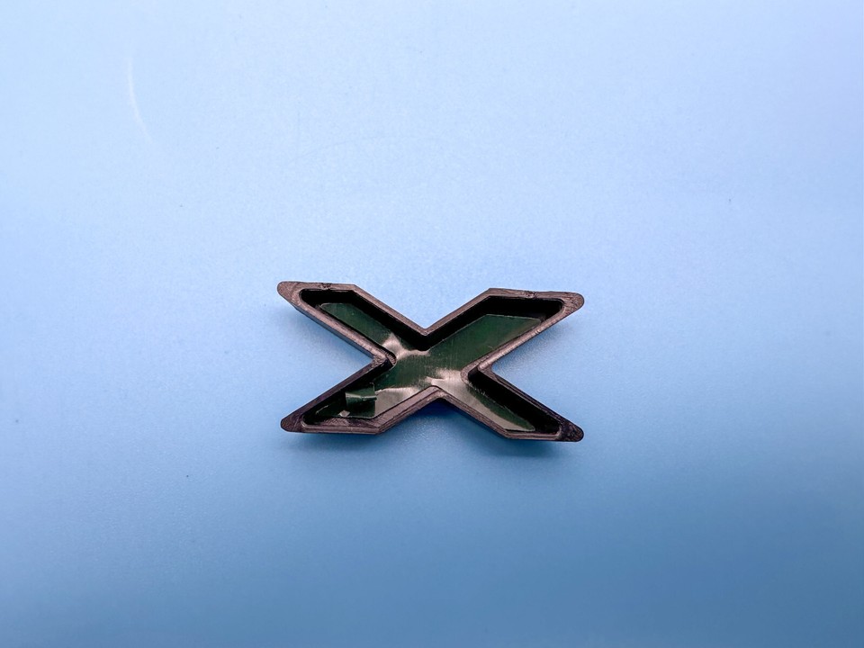 Matte Black XLT MAX Overlay Letters Emblem FIT 2022-2024 Ford ...