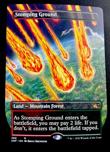 Stomping Ground - Borderless - MTG Unfinity - RareCo | eBay