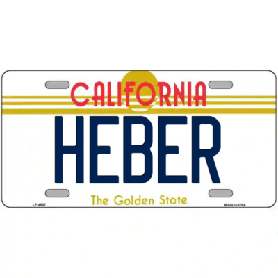 Heber California Metal Sign | eBay