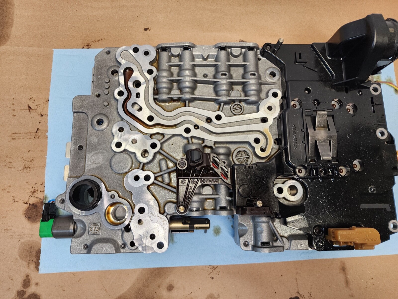 12-16 BMW F30 F32 320 428 A/T TRANSMISSION VALVE BODY MECHATRONIC OEM ...