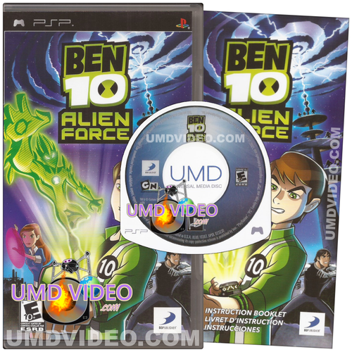 PSP UMD Game - Ben 10 - Alien Force | eBay