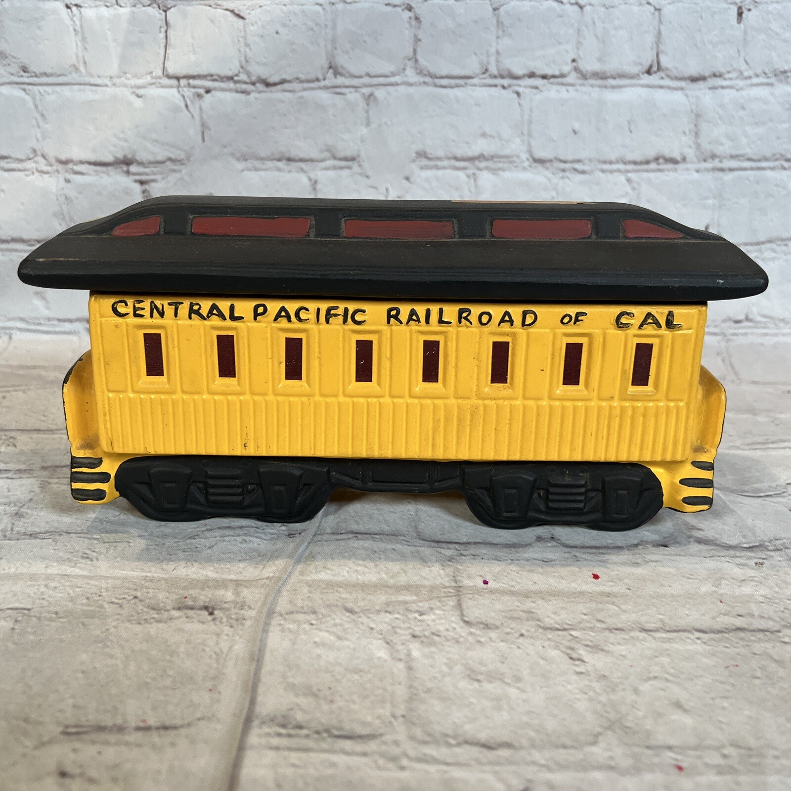 Vintage McCoy Pottery McCormick Train Car Bourbon Whiskey Decanters Set ...