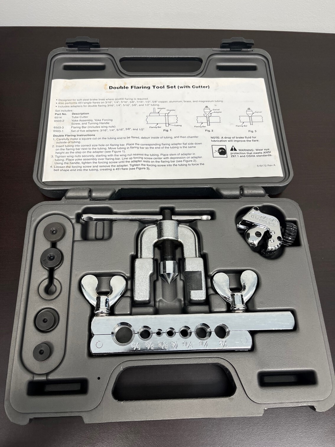 Matco Tools Double Flaring Tool Set With Cutter FT6503 for sale online ...