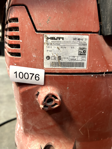 Hilti VC40-U Industrial Wet/Dry Vacuum | eBay