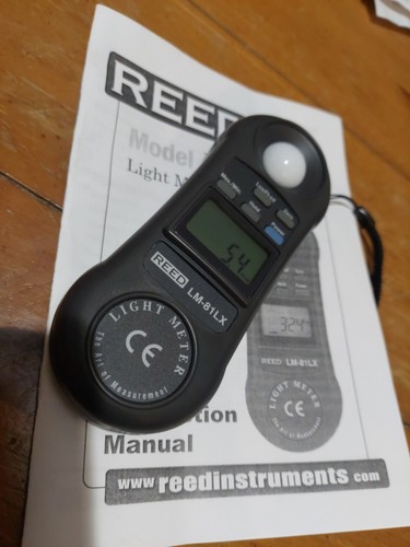 REED Instruments LM-81LX Compact Light Meter 800837003614| eBay