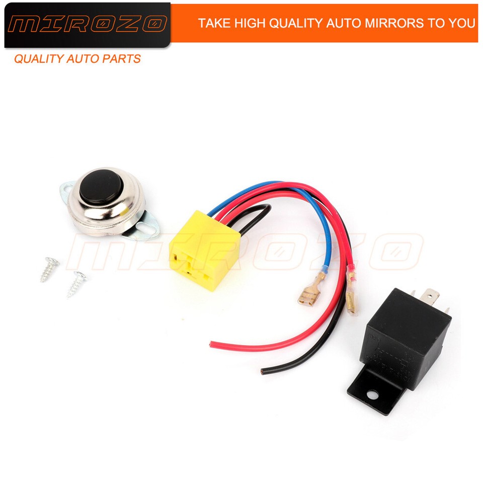 Air Horn Wiring Kit With Horn Button Switch Fits Motorcycle Boat Car ...
