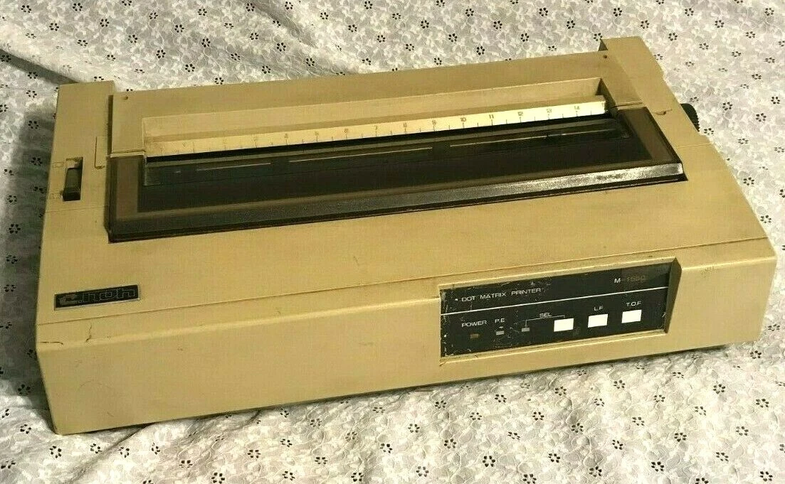 Old Dot Matrix Printer