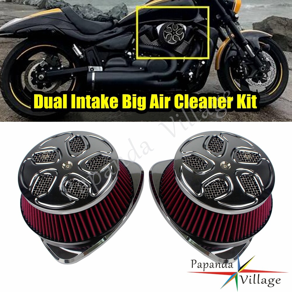 Custom Suzuki M109r Air Intake Amazon.com: AfterMokit Dual Triangle