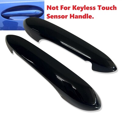 Gloss Piano Black Door Handle Plastic Cover TrimFits 20-24 GR Supra A90 ...