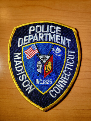 Madison CT Police Shoulder Patch | eBay