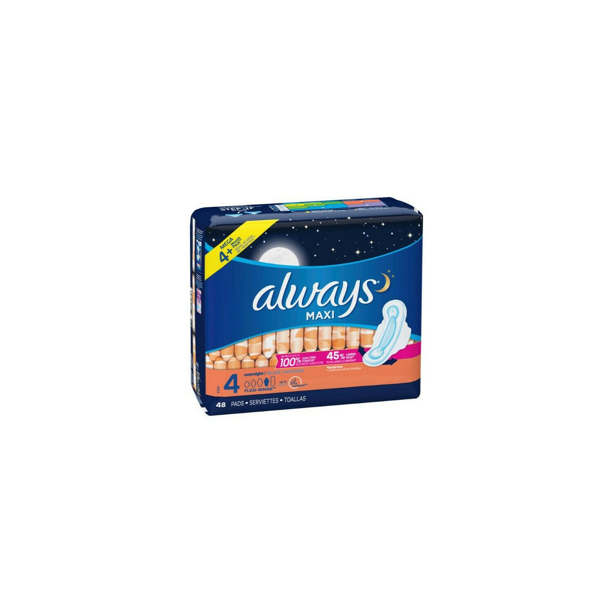 Always Kotex Overnight Pads
