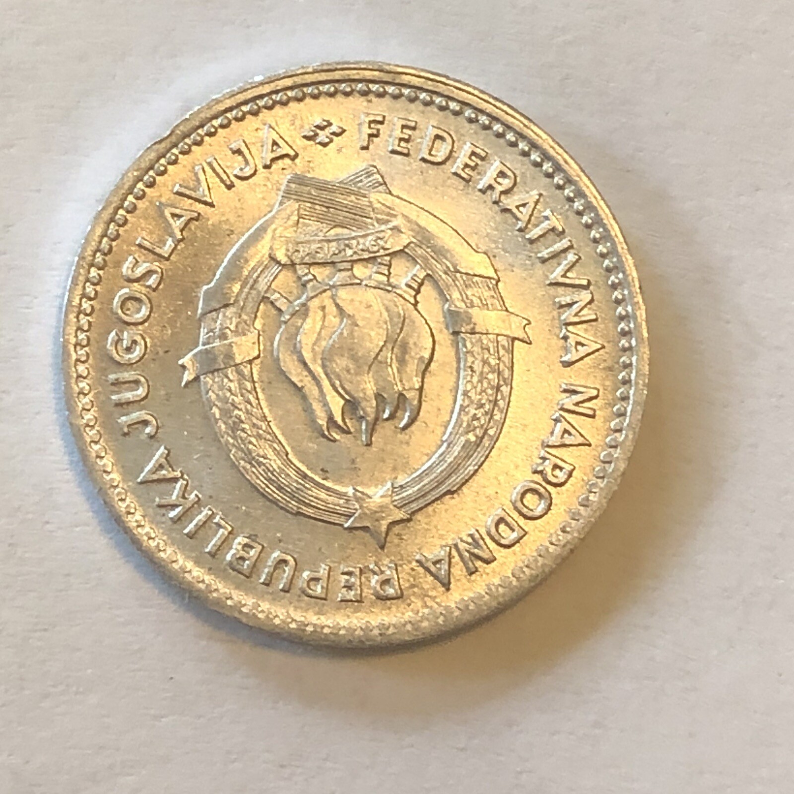 1953 50 HAPA YUGOSLAVIA COIN | eBay