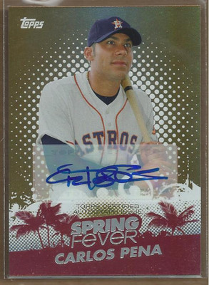 2013 Topps Spring Fever Autographs #CP Carlos Pena 59/138 Auto | eBay