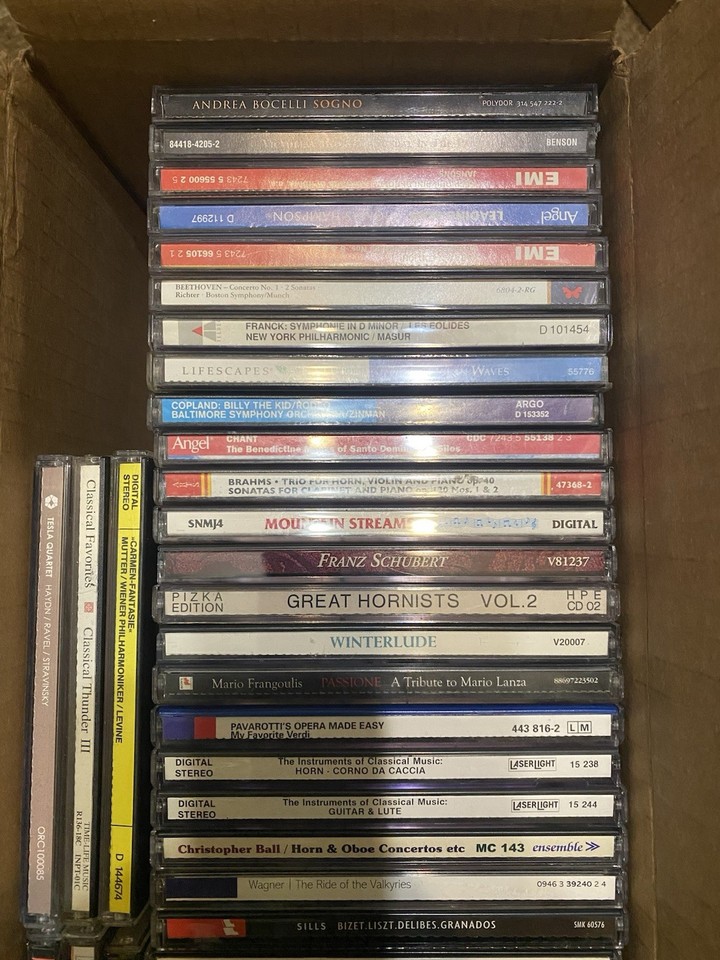 ULTRA RARE LOT OF 70 CLASSICAL OPERA CDs READ DESCRIPTION COLLECTABLE ...