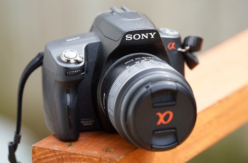 Sony Alpha a290 Camera with TWO lenses and shoulder bag | eBay