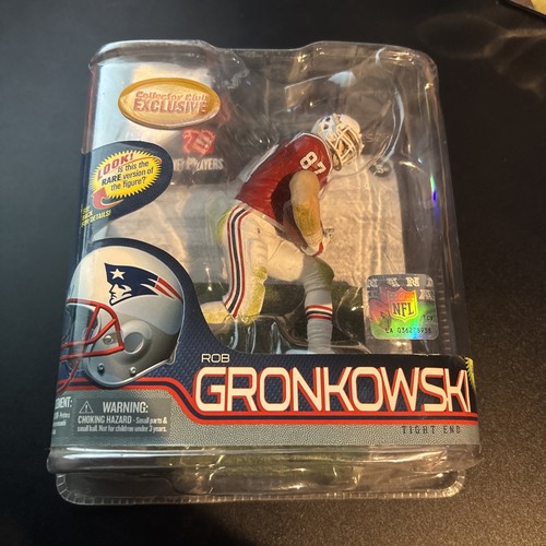 McFarlane Series 29 Rob Gronkowski New England Patriots Collectors Club ...