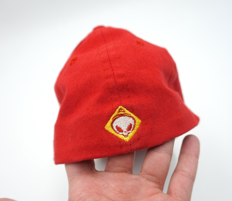 Vintage Blind Skateboards Red Cap Hat Skull Reaper 90s Y2K - Size Small ...