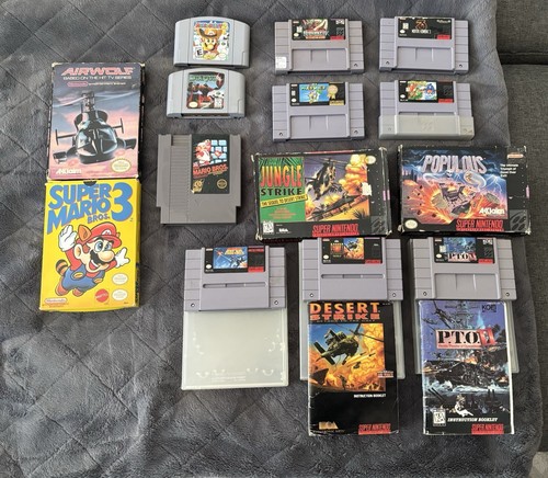 Lot of NES, SNES and N64 Games (Nintendo) | eBay