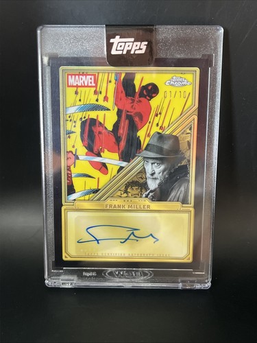 2025 Topps Marvel Mint - FRANK MILLER - SSP - Autograph Archive CA-FM ...