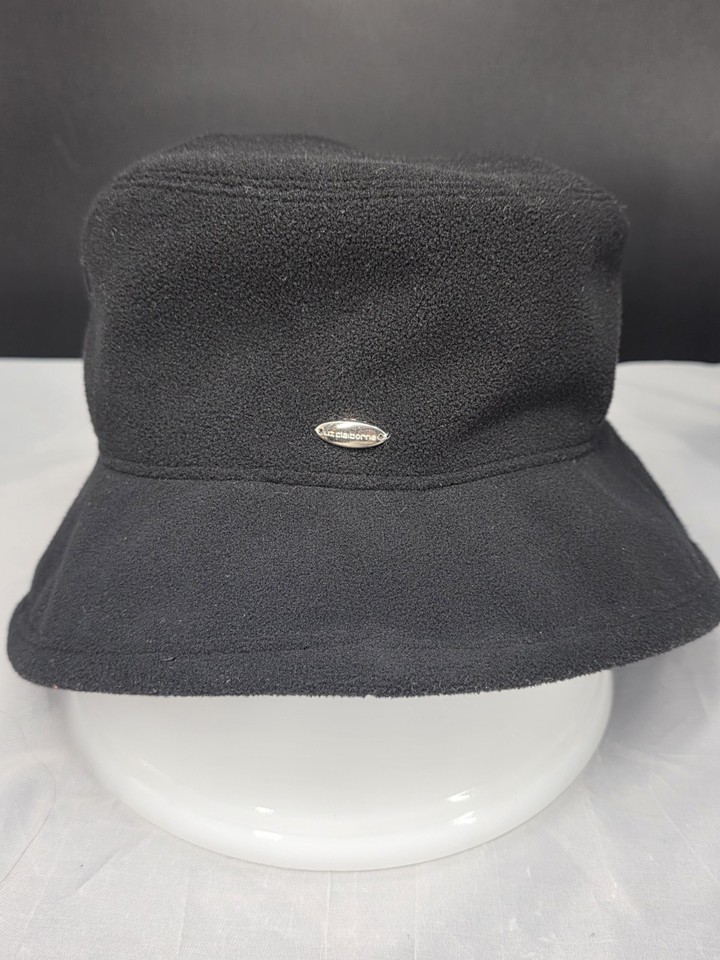 Vintage Liz Claiborne Black Wool Bucket Hat Made in Taiwan 90s ...