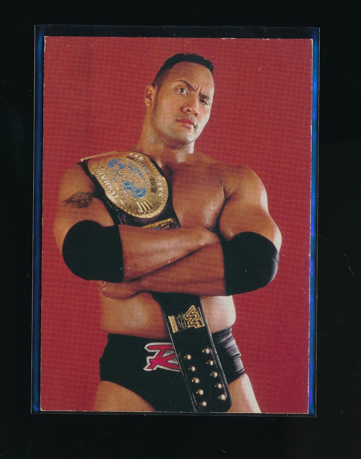 THE ROCK 1998 DUOCARDS WWF #8 WWF INTERCONTINENTAL CHAMPION WWE HOF | eBay