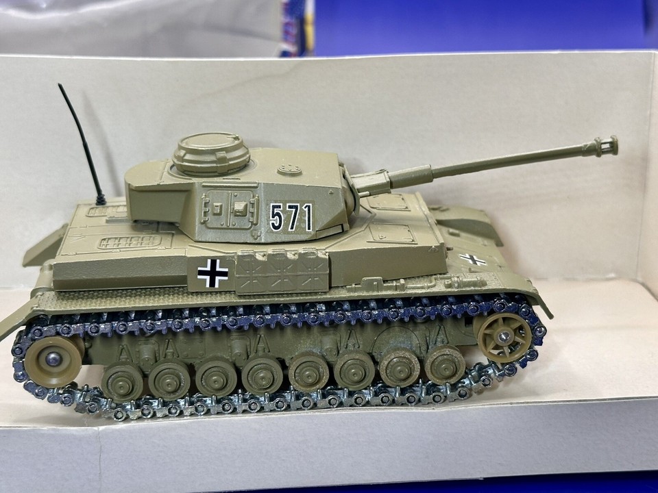 Solido W/Box Verem Metal WWII Tank German Yellow Dunkelgelb Panzer IV ...