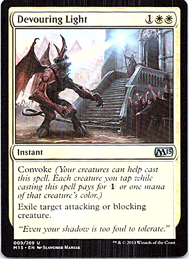 Devouring Light Magic The Gathering 2015 Light Play | eBay