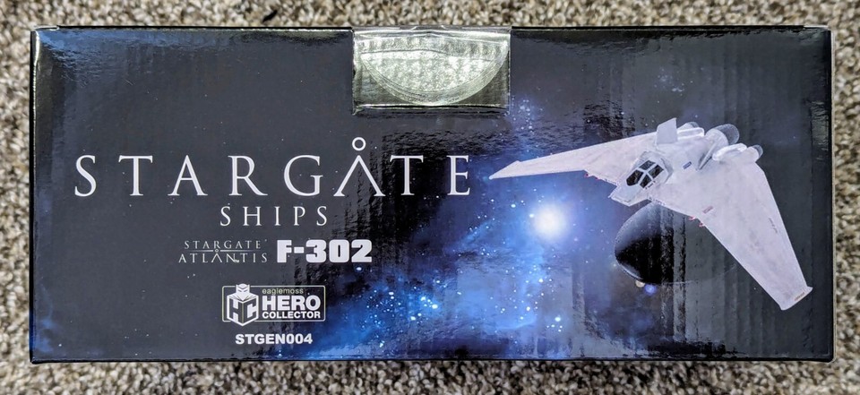 Eaglemoss Stargate SG-1 F-302 Fighter Interceptor New in Box Sealed ...